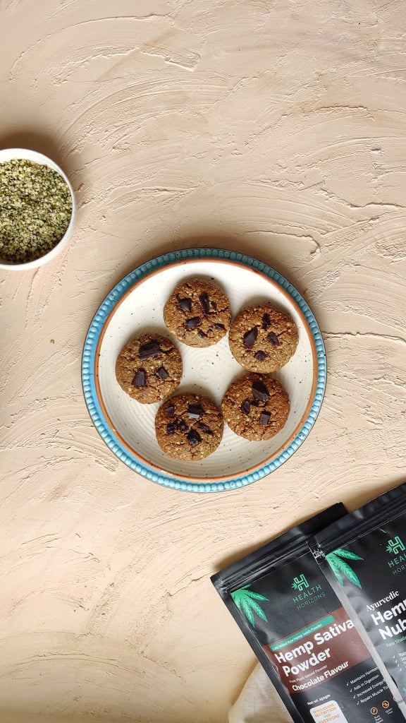 Hemp chocolate chip cookies – Health Horizons